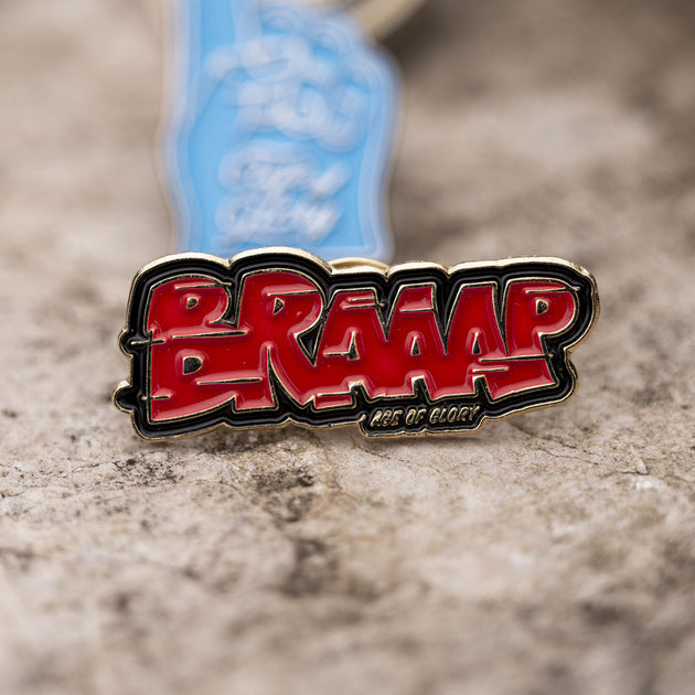 AGE OF GLORY BRAAP PIN – Strath Moto