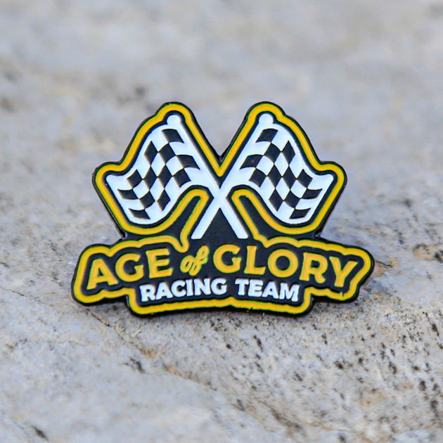 AGE OF GLORY RACING TEAM PIN – Strath Moto