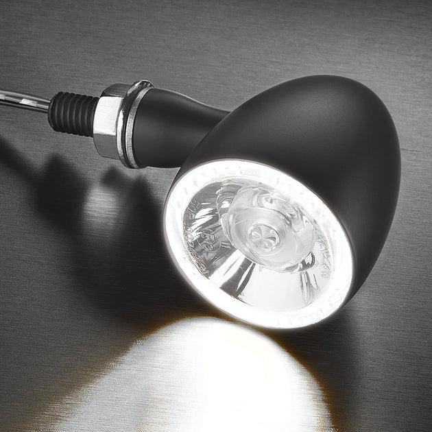 KELLERMANN BULLET 1000 PL WHITE LED INDICATOR W/ WHITE POSITION LIGHT ...
