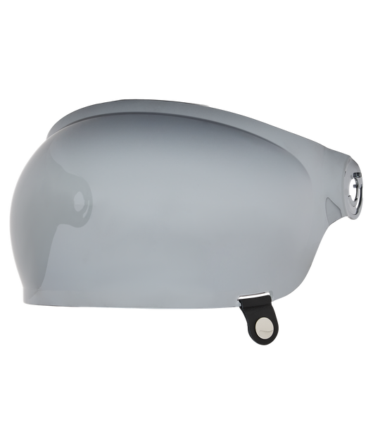 BELL BULLITT GT BUBBLE SHIELD - DARK SILVER w/ BLACK TAB – Strath Moto