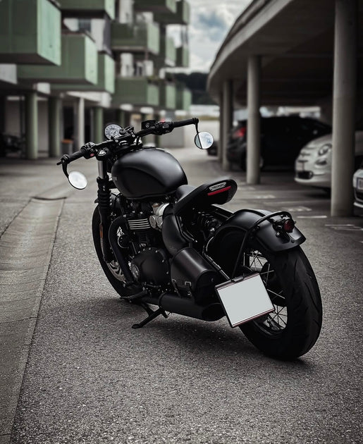 MOTONE TRIUMPH BOBBER TAIL LIGHT/TAIL TIDY BRACKET FOR STOCK REAR FEND ...
