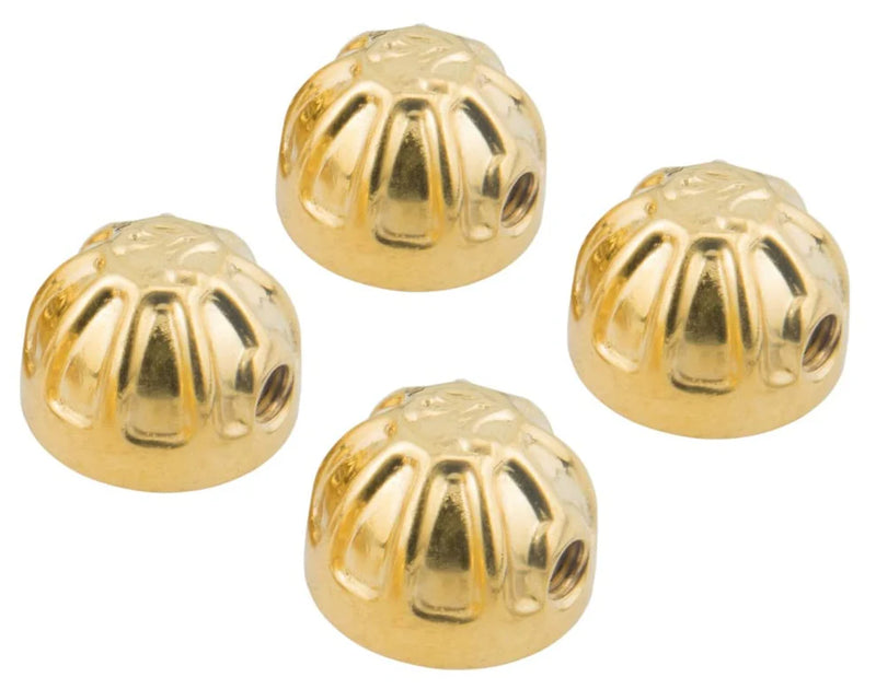 MOTONE CYLINDER STUD KNUCKLES CAPS - BRASS – Strath Moto