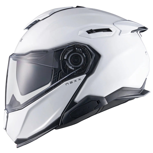 NEXX X.LIFETOUR MODULAR TOURING HELMET - WHITE – Strath Moto