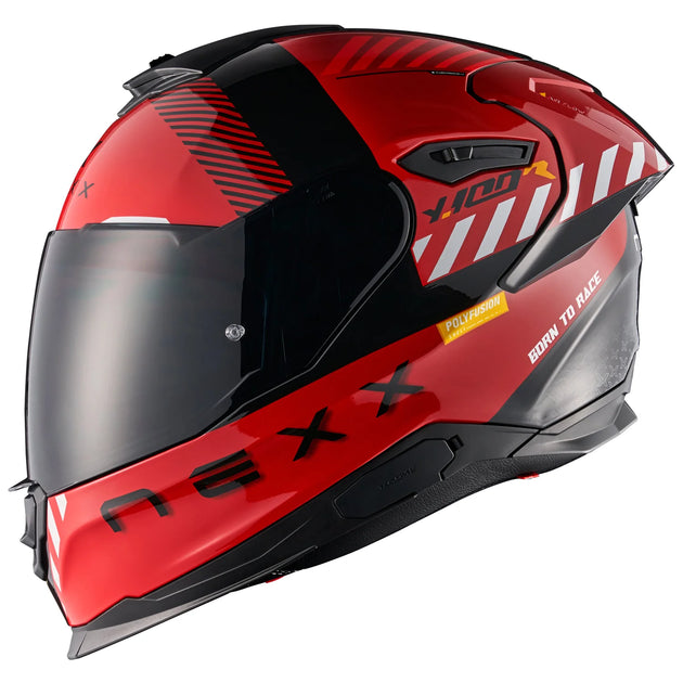 NEXX Y.100R HELMET - FADE - RED / BLACK - SIZE XXL - LAST ONE! – Strath ...