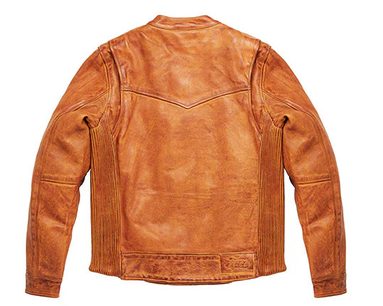FUEL BOURBON LEATHER JACKET - AAA RATED - SIZE L - SALE! – Strath Moto