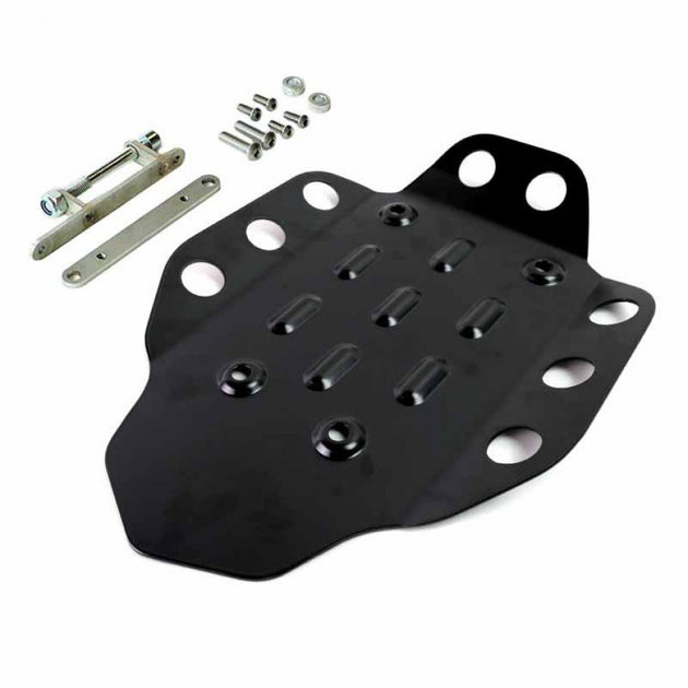 UNIT GARAGE ENGINE PROTECTION PLATE IN ALUMINIUM BMW R12 G/S / R12 NIN ...