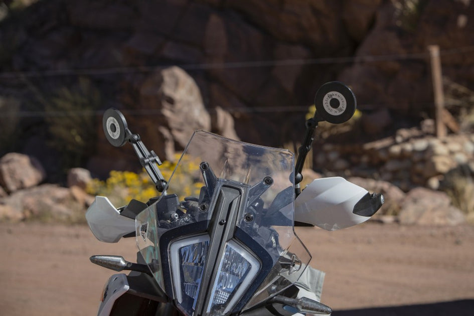 DOUBLETAKE DS3.5 - UNIVERSAL DUAL SPORT MIRROR ASSEMBLY - 3.5 ARM ...