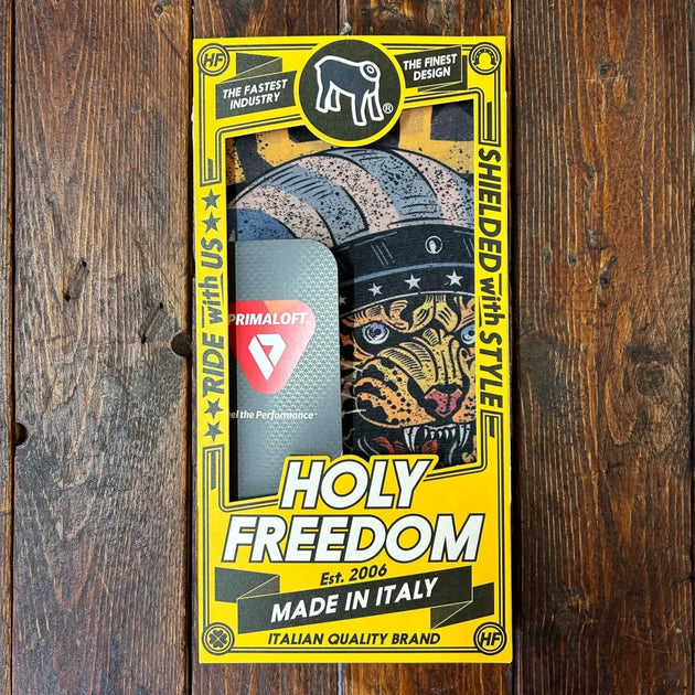 HOLY FREEDOM PRIMALOFT TUBE SCARF - TIGER TUBE – Strath Moto