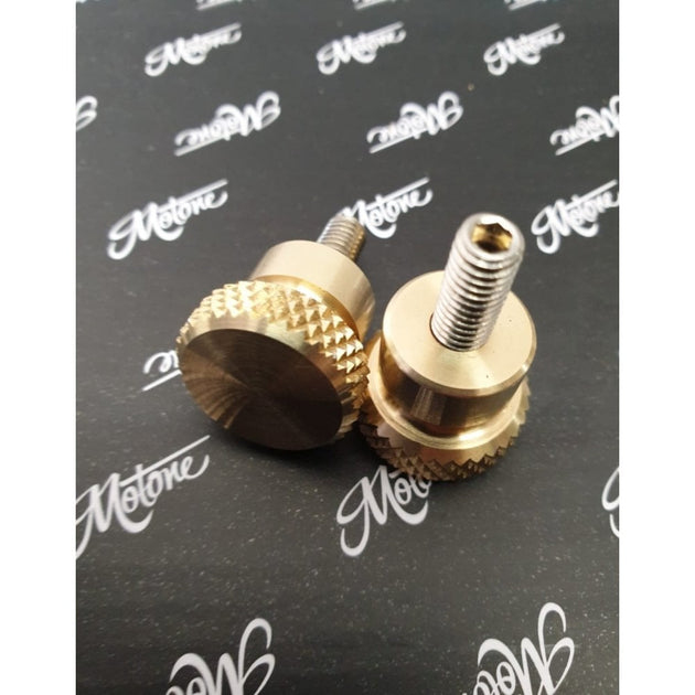 MOTONE QUICK RELEASE SIDE PANEL BOLTS FOR AIR-COOLED TRIUMPH TWINS - B ...