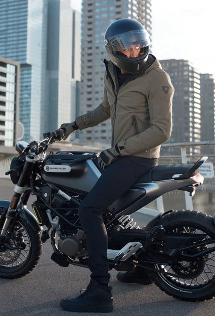 REV'IT! JEFFERSON SHOES-BLACK – Strath Moto