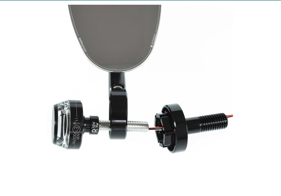 MOTOGADGET MO.VIEW BAR ADAPTER BMW DISC/CONE M12 - BLACK – Strath Moto